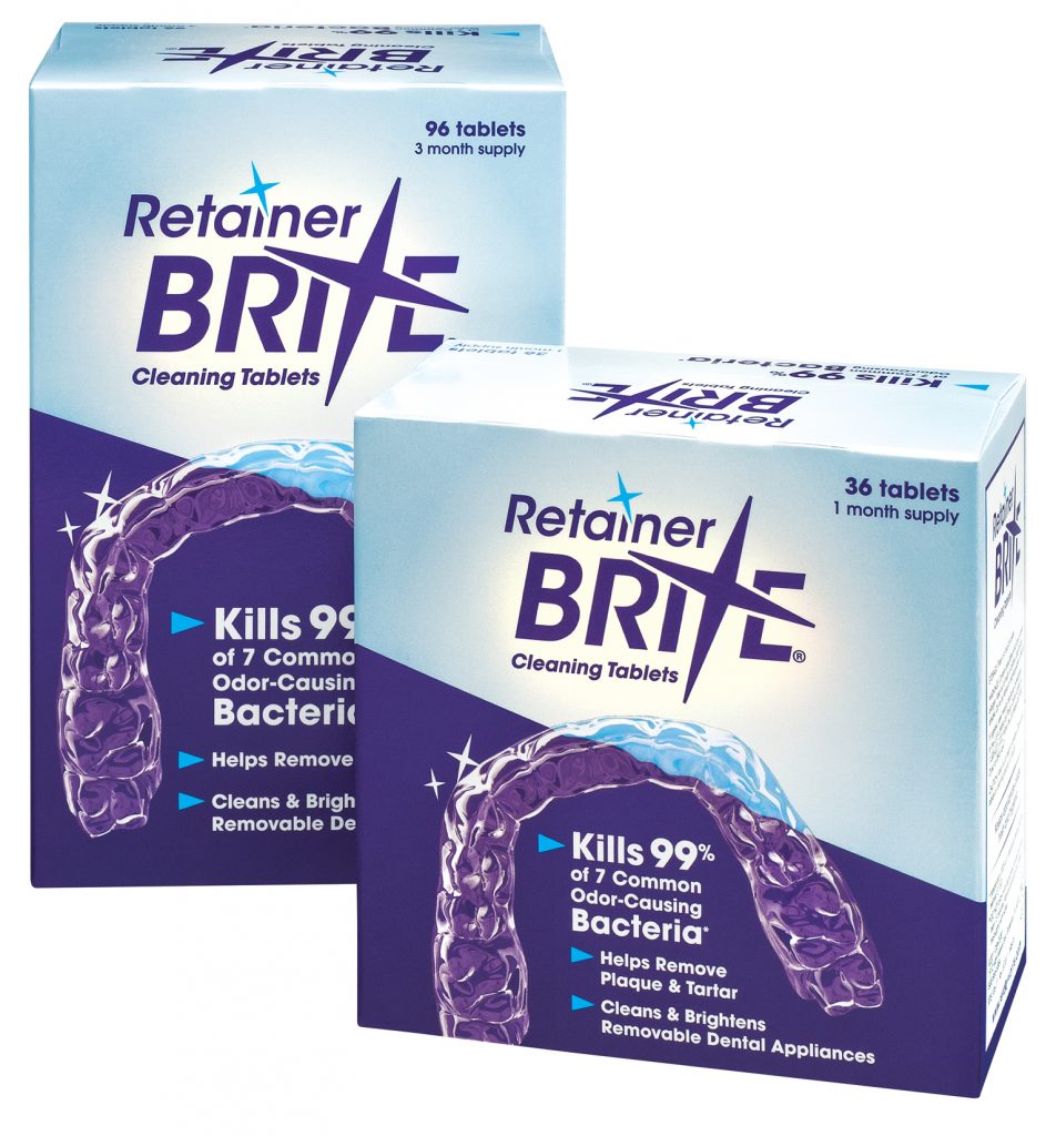 טבליות Retainer Brite - מדאורד 3 די. אס